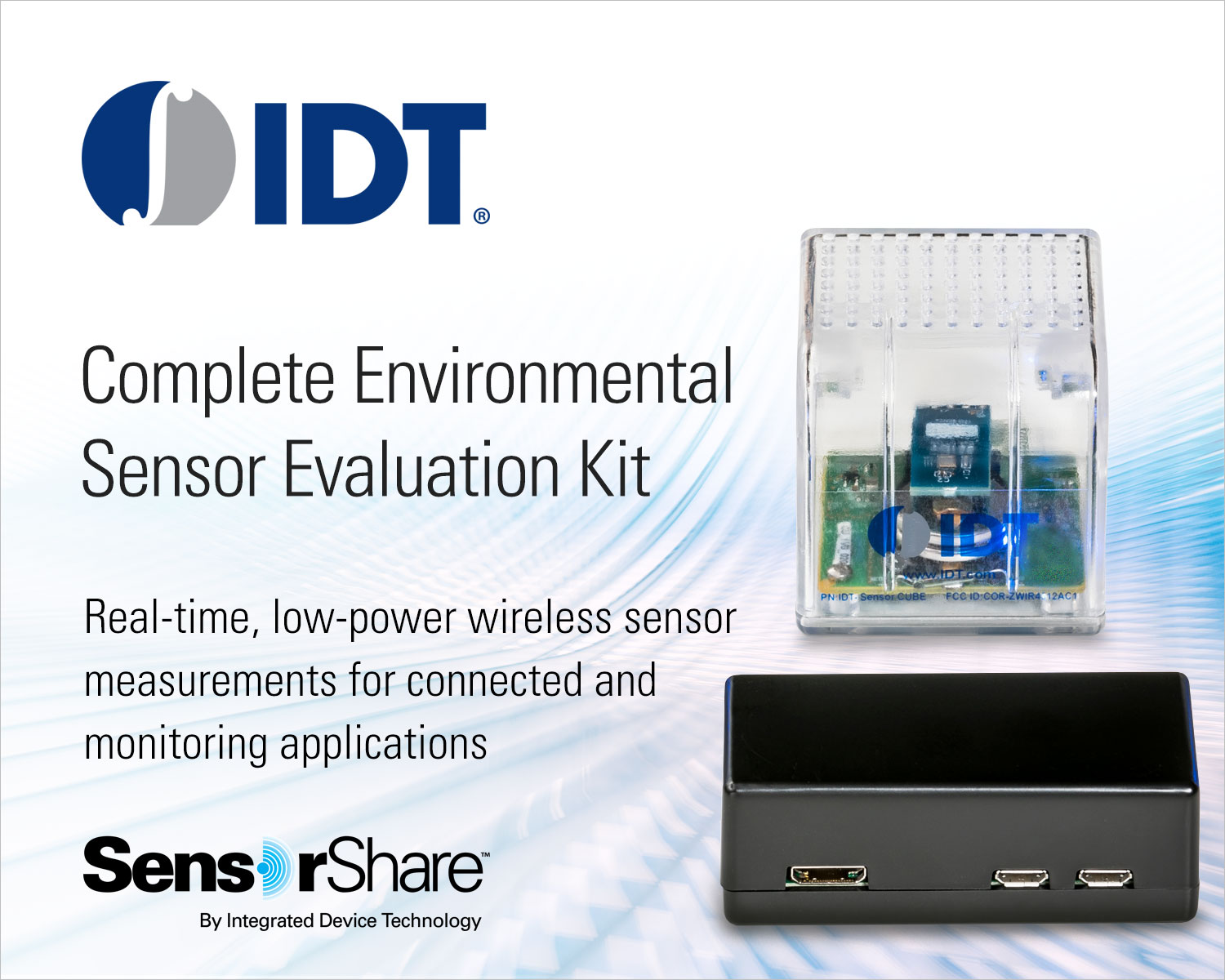 IDT Unveils Wireless Sensor Hub Evaluation Kit for IoT, Smart Home and Other Applications ...